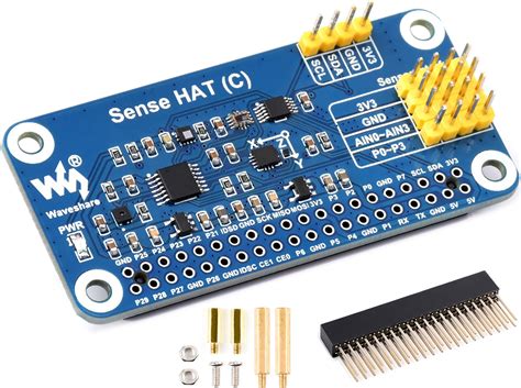 Sense Hat C For Raspberry Pi 4b 3b 3b 2b A Zero Zero W
