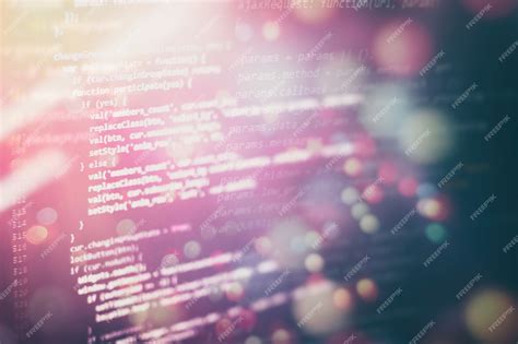 Primer Plano De Desarrollo De Tecnologías De Programación Y Codificación Desarrollador Que