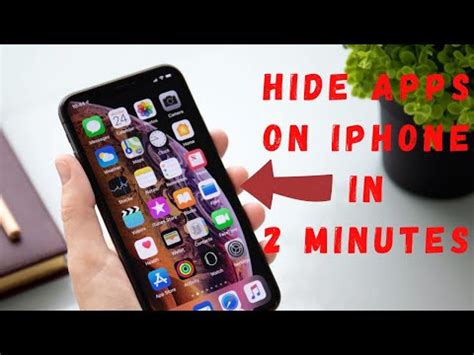 How To Hide Apps On Your IPhone IOS In Less Than 2 Minutes How YouTube