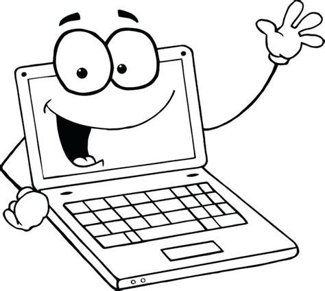 Printable Computer Mouse Coloring Page RexteWeeks