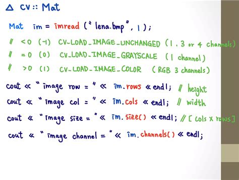 Basic Opencv Functions Using Cpp Ppt