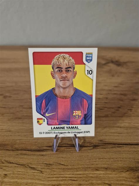 Lamine Yamal Panini Fifa 365 2026 Sticker Köp På Tradera 701755232