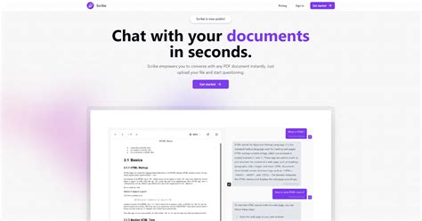 GitHub Salimi My Scribe Scribe Empowers You To Converse With Any PDF Document Instantly Just