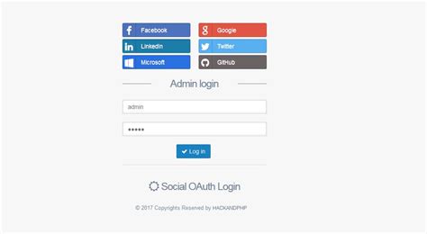 Advanced Social Oauth Login Hack And Php