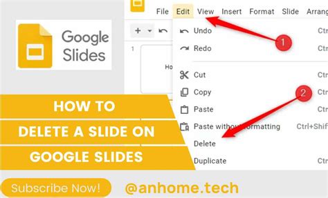 How To Delete A Slide On Google Slides A Step By Step Guide
