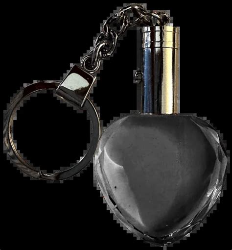 Heart Keychain Alt 3d Crystals