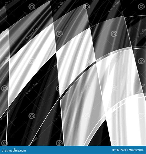 Illustrated Checkered Curve Stock Illustration Illustrated Checkered Curve Stock Illustration