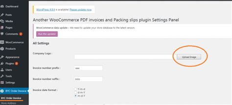 Adding Logo In PDF Invoice Plugin