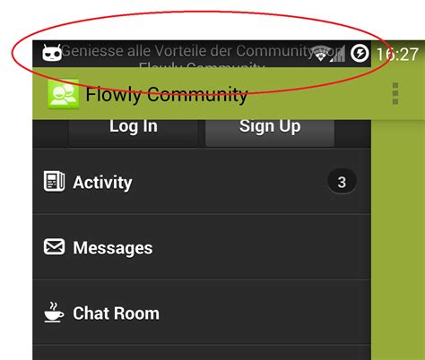Android Translucent Status Bar Bug Stack Overflow