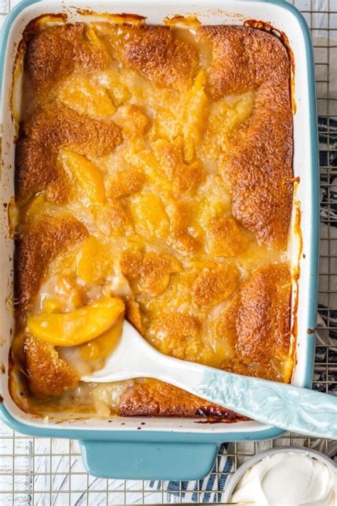 Peach Cobbler Recipe Easy Peach Cobbler Recipe Fgra
