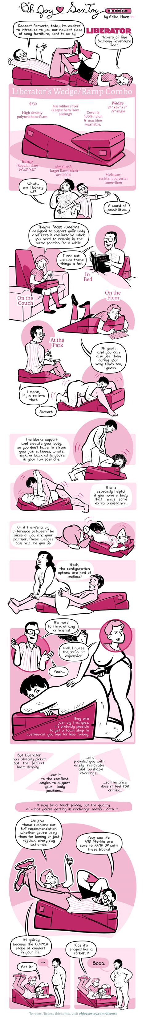 Oh Joy Sex Toy Ramp Wedge Combo