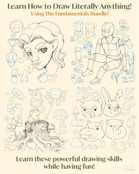 Beginner Drawing Exercises And Lessons Free Worksheets Jeyram