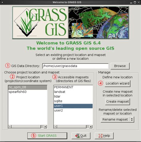 GRASS 6 Tutorial Getting Started GRASS Wiki