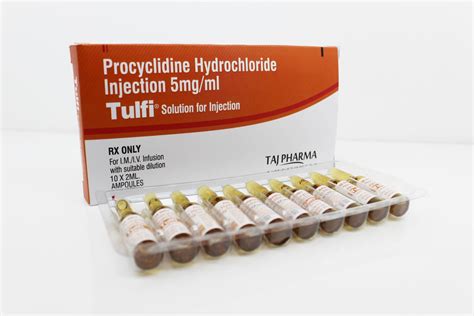 Procyclidine Hci Injection Manufacturers India Suppliers