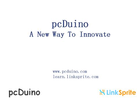 PcDuino Presentation At SHARC PowerPoint Presentation PPT