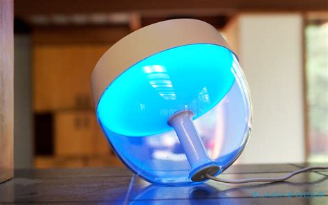 Philips Hue Iris Table Lamp Review Back Brighter SlashGear