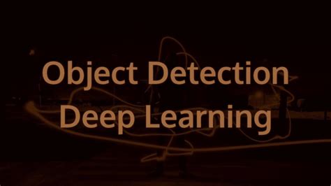 Computer Vision Object Detection Youtube