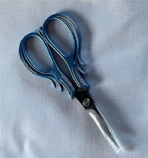 Ornate Scissors Blue Angel Crafts Nz