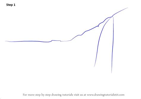 How To Draw A Waterfall Landscape Waterfalls Step By Step DrawingTutorials101 Com