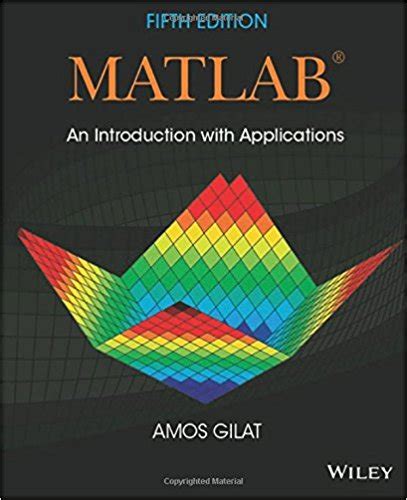 Matlab An Introduction With Applications 5th Edition Controses Store