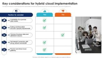 Key Considerations For Hybrid Cloud Seamless Data Transition Through Cloud CRP DK SS PPT PowerPoint