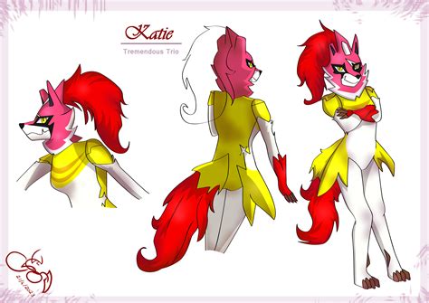 Anthro Katie Character Sheet By Rrainbow37 On Deviantart
