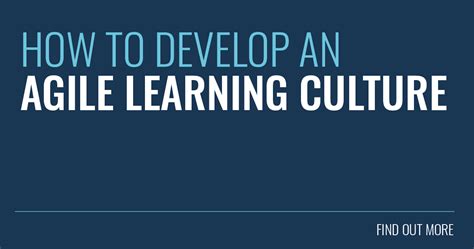 Agile Learning How Can You Develop An Agile Learning Culture