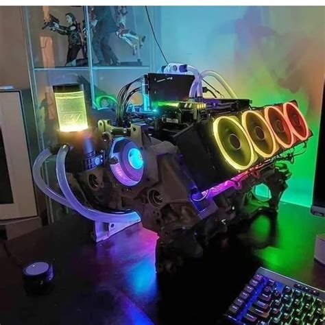 custom computer desk computer desk setup computer gaming room