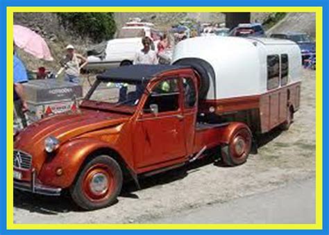 Solve Citroen 2cv Semi 5th Wheel Camper Jigsaw Puzzle Online With 63
