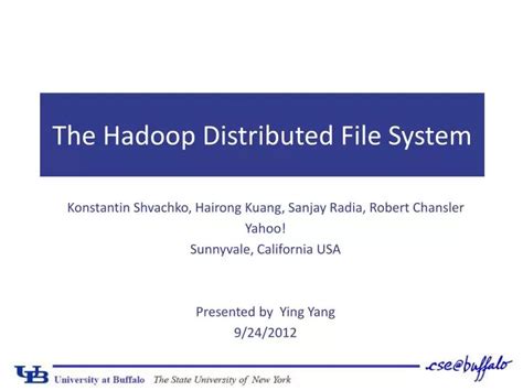Ppt The Hadoop Distributed File System Powerpoint Presentation Free Download Id1663960
