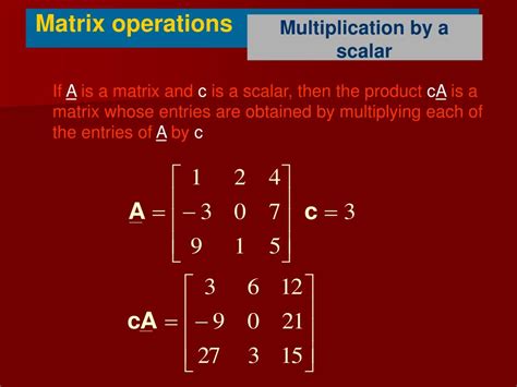 ppt a rectangular array of numbers we will concentrate on real numbers a nxm matrix has ‘n