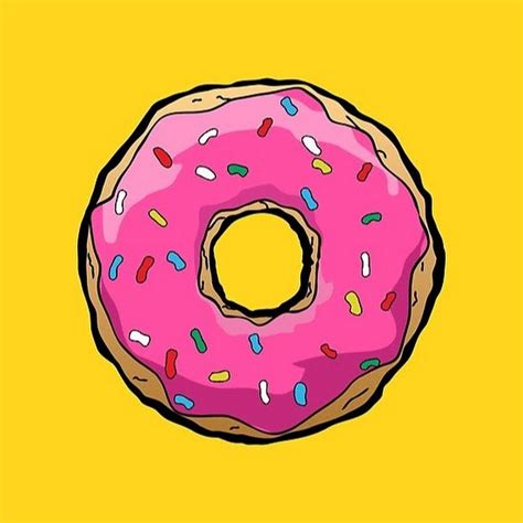 Пончики нарисованные 82 фото