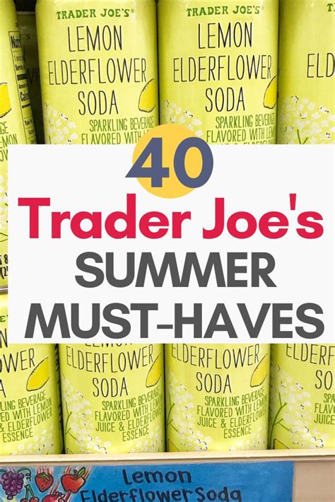 Trader Joes Summer Shopping List {updated 2021} Organize By Dreams