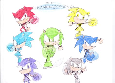The Chaos Emeralds By Jh Pro On Deviantart