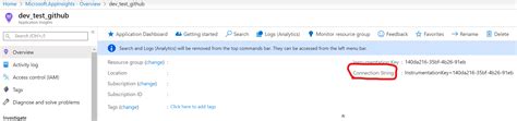 Sdk Connection Strings · Issue 1221 · Microsoftapplicationinsights