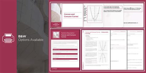 Concave And Convex Curves Resource Pack Teacher Made