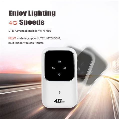 Lcd Portable 4g Lte Wifi Router 100mbps Mobile Bro Vicedeal