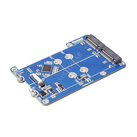Mps2280d Raspberry Pi 5 Pcie To M 2 Nvme Dual Ssd Adapter Board Hat Pi5 Double 2280 Not Support