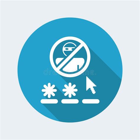 Password Access Concept Stock Vector Illustration Of Computer 96398396