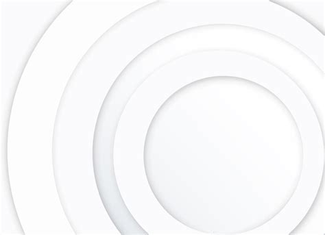 Premium Vector Abstract White Circle Layers Background Dynamic Vector Illustration With