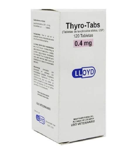 Thyro Tabs 0 4 Mg X 120 Tabletas Rappi