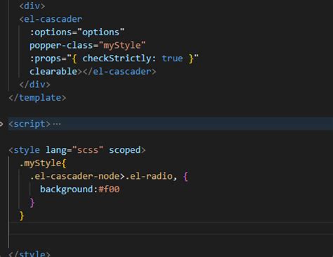 el cascader自定义样式 快跑吧 博客园