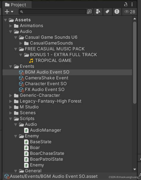 “声音”音源设置和音效播放 unity 播放音效 csdn博客