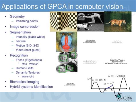 PPT - Generalized Principal Component Analysis (GPCA): Applications and Methods PowerPoint ...