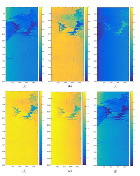 Visualization Results Of Different Polarimetric Features In Case 5 A