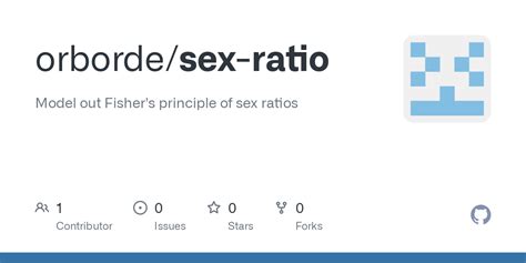 GitHub Orborde Sex Ratio Model Out Fisher S Principle Of Sex Ratios