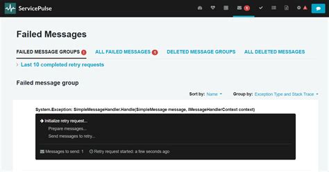 Retry Failed Messages Using Servicepulse • Nservicebus Samples • Particular Docs