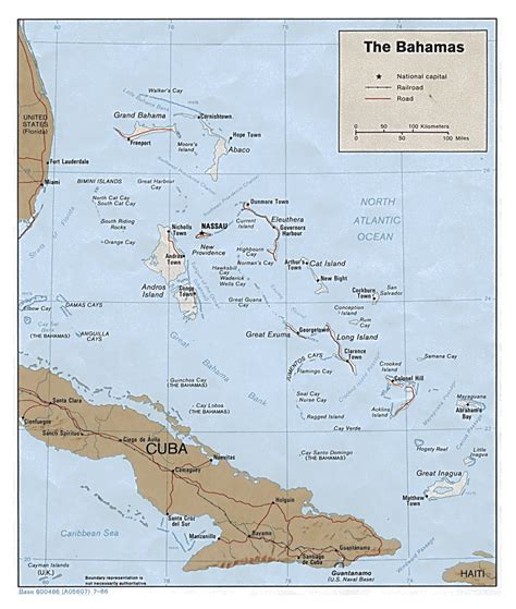 Maps Of Bahamas Map Library Maps Of The World
