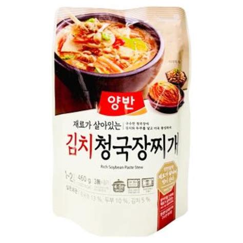 양반김치청국장찌개 460g주동원fandb 배민스토어