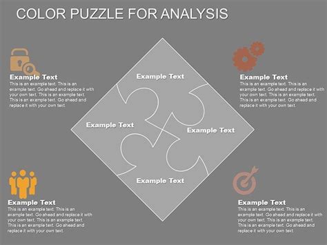 Puzzles Analysis PowerPoint Charts